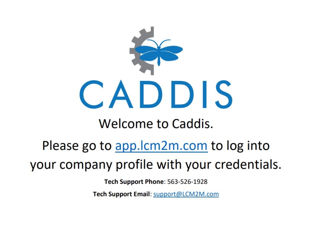 Quick Start Guide - CADDIS systems